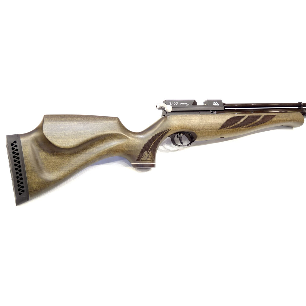 Air Arms S400 Carbine Air Rifle in Superlite Hunter Green