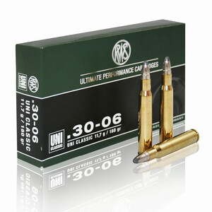 RWS .30-06 Ammunition - 180gr - Uni Classic in Lead