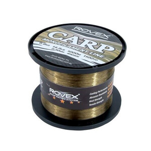 TD Rovex Carp Monofilament Fishing Line - 10lb - 1000m in Brown