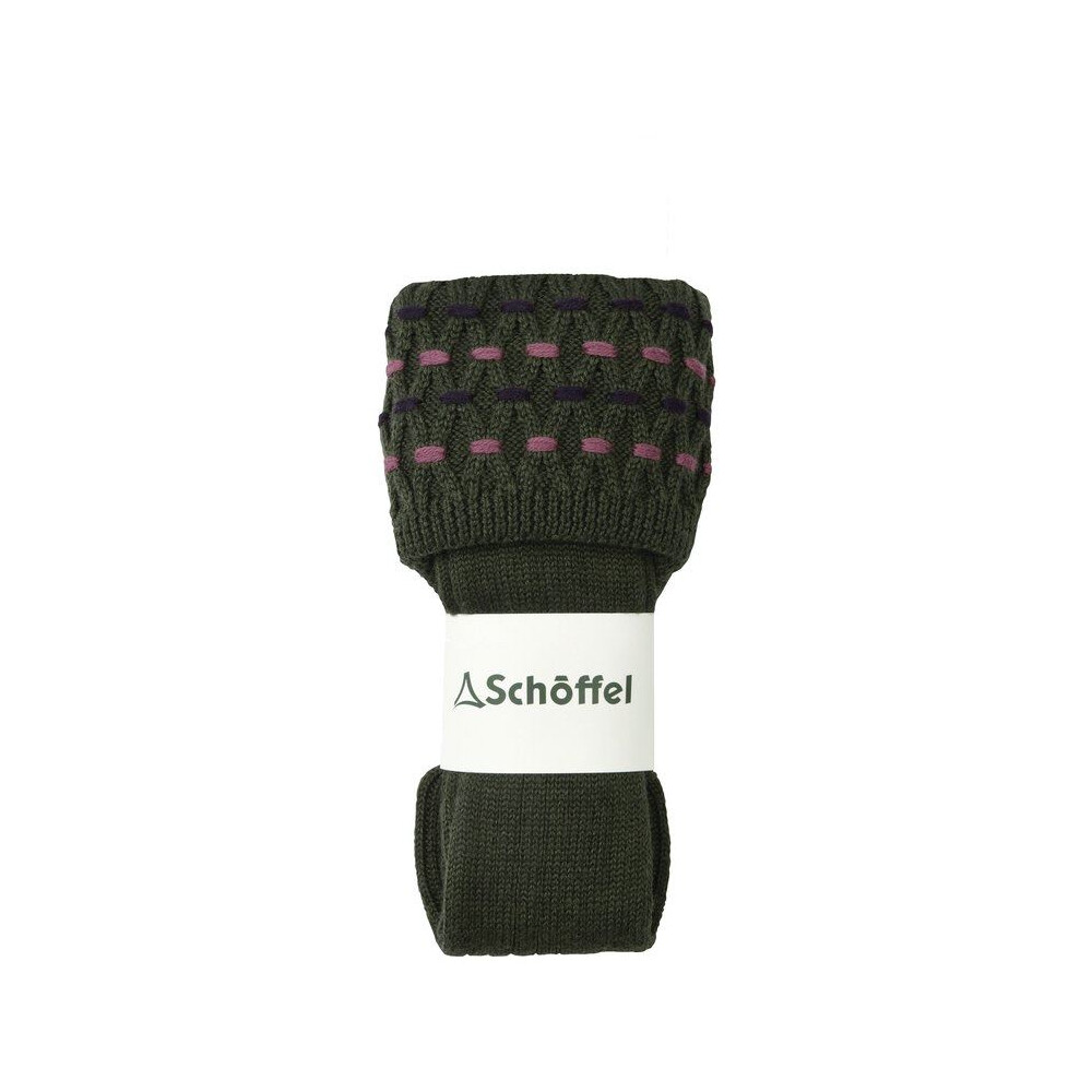 Schoffel Stitch II Sock in Dark Olive