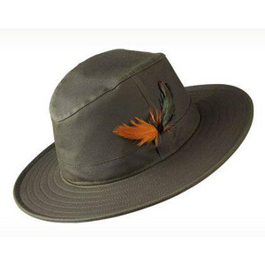 TD Olney Explorer Wax Hat in Olive