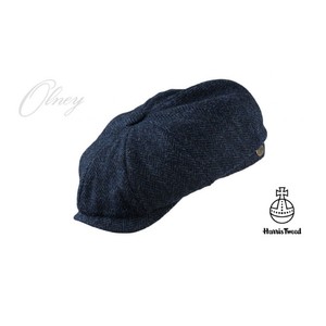 TD Olney Urban 4 Harris Tweed 8-Piece Cap in Navy