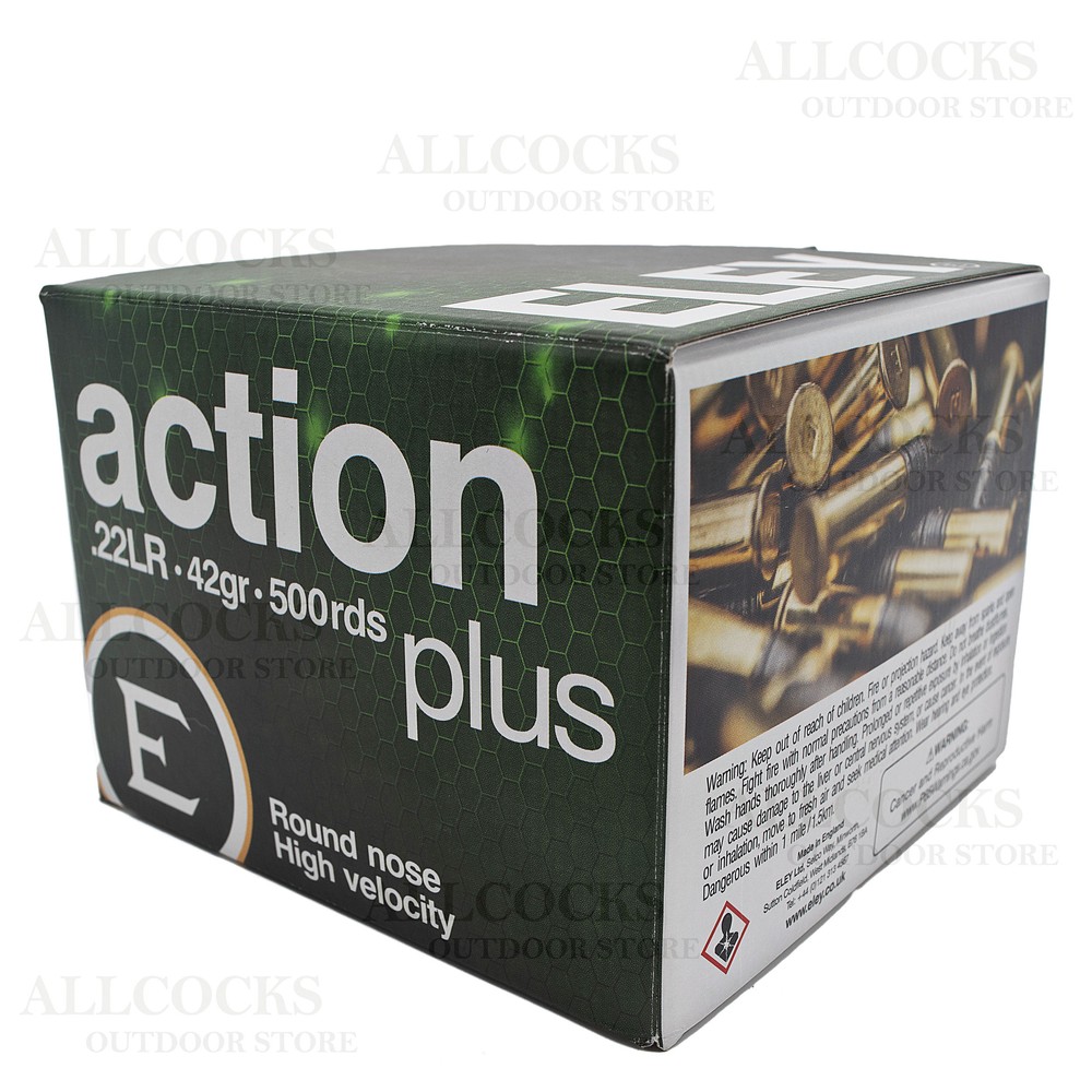 TD Eley .22LR Ammunition - 42gr - Action Plus - Bulk Pack (x500)