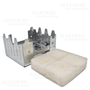 TDMil-Com Portable Hexamine Cooker in Stainless