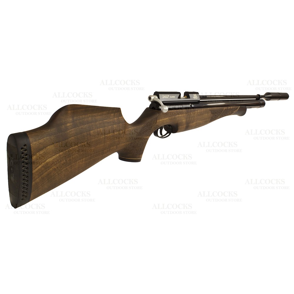 Pre-Owned Air Arms S400 Rifle Walnut Air Rifle - .177 | Allcocks