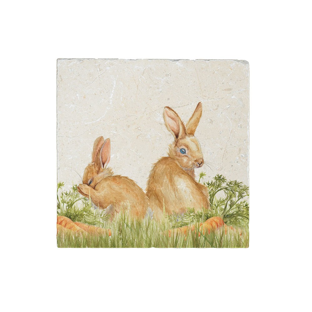 TD Kate of Kensington Medium Platter - Rabbit Patch in Rabbit Patch