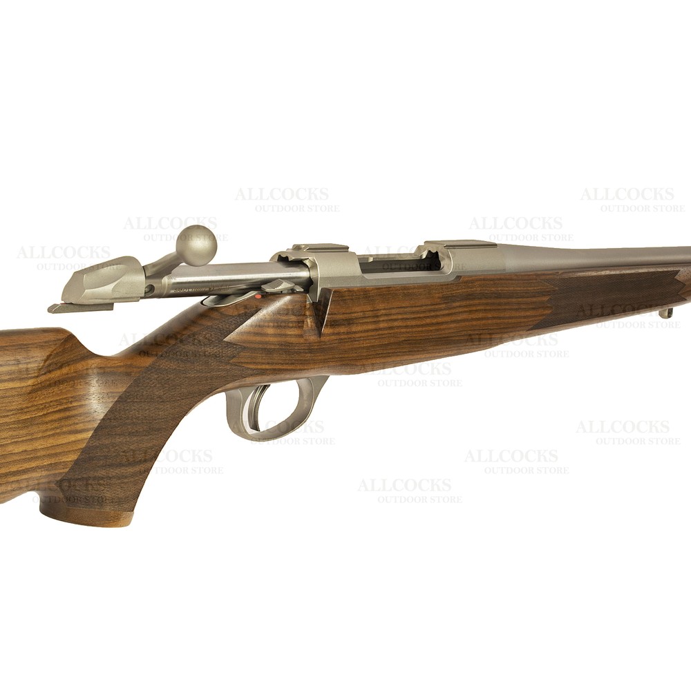 Sako 85 Hunter Wood Stainless Rifle in Walnut