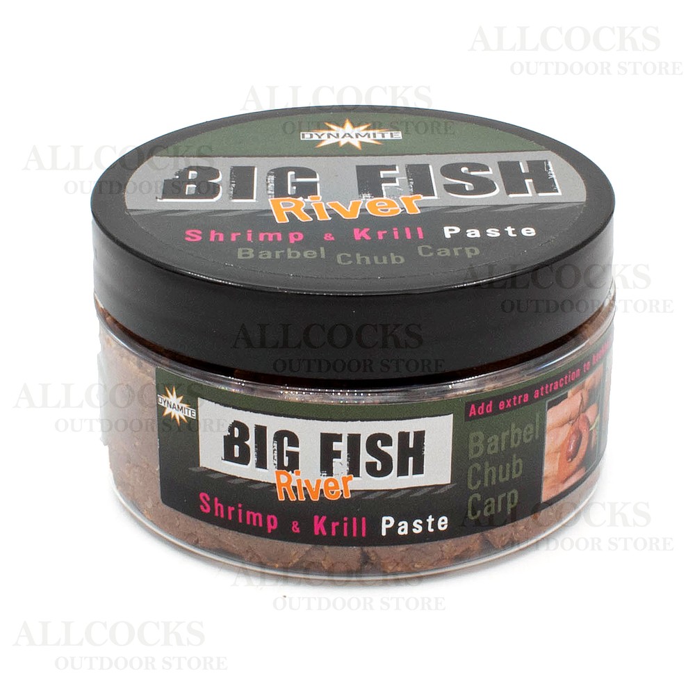 Dynamite Baits Big Fish River Shrimp & Krill Paste in Red