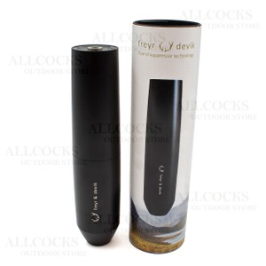 TD Freyr & Devik F280 Titanium Sound Moderator - .30 in Black