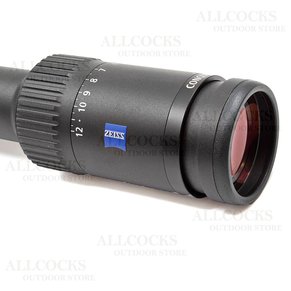 TD Zeiss Conquest V4 Rifle Scope - 3-12x56 - Reticle #20 in Black