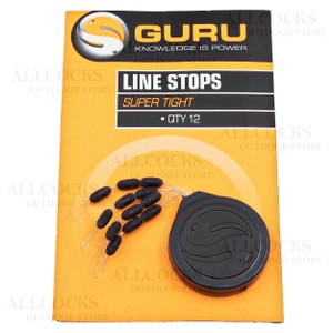 Guru Super-Tight Line Stops in Black