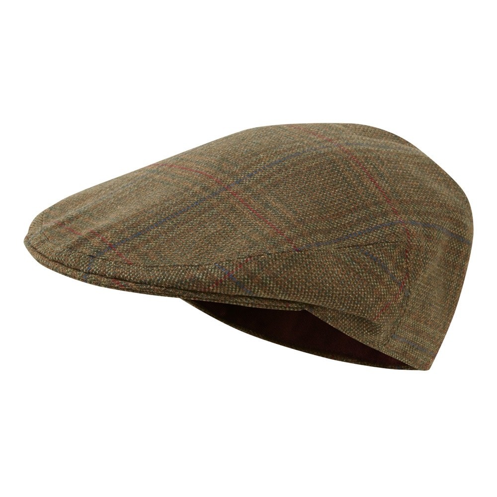 TD Schoffel Tweed Classic Cap in Buckingham
