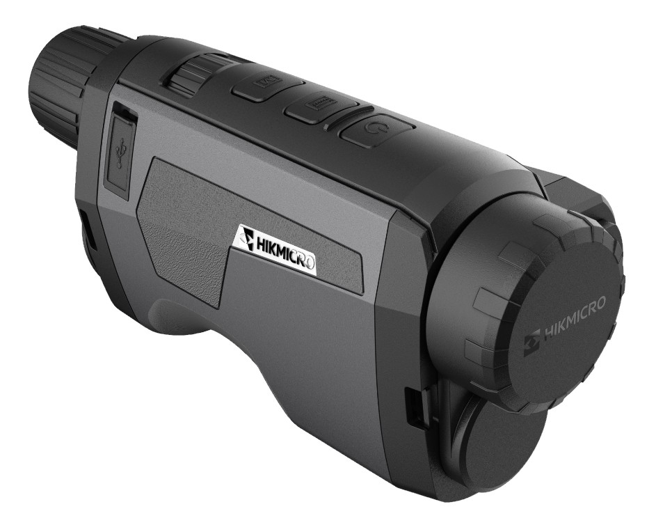 TD HIK Micro Gryphon 35mm LRF Fusion Thermal Monocular in Grey