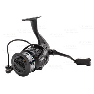 Okuma Custom Black Feeder Fishing Reel - 55F in Black