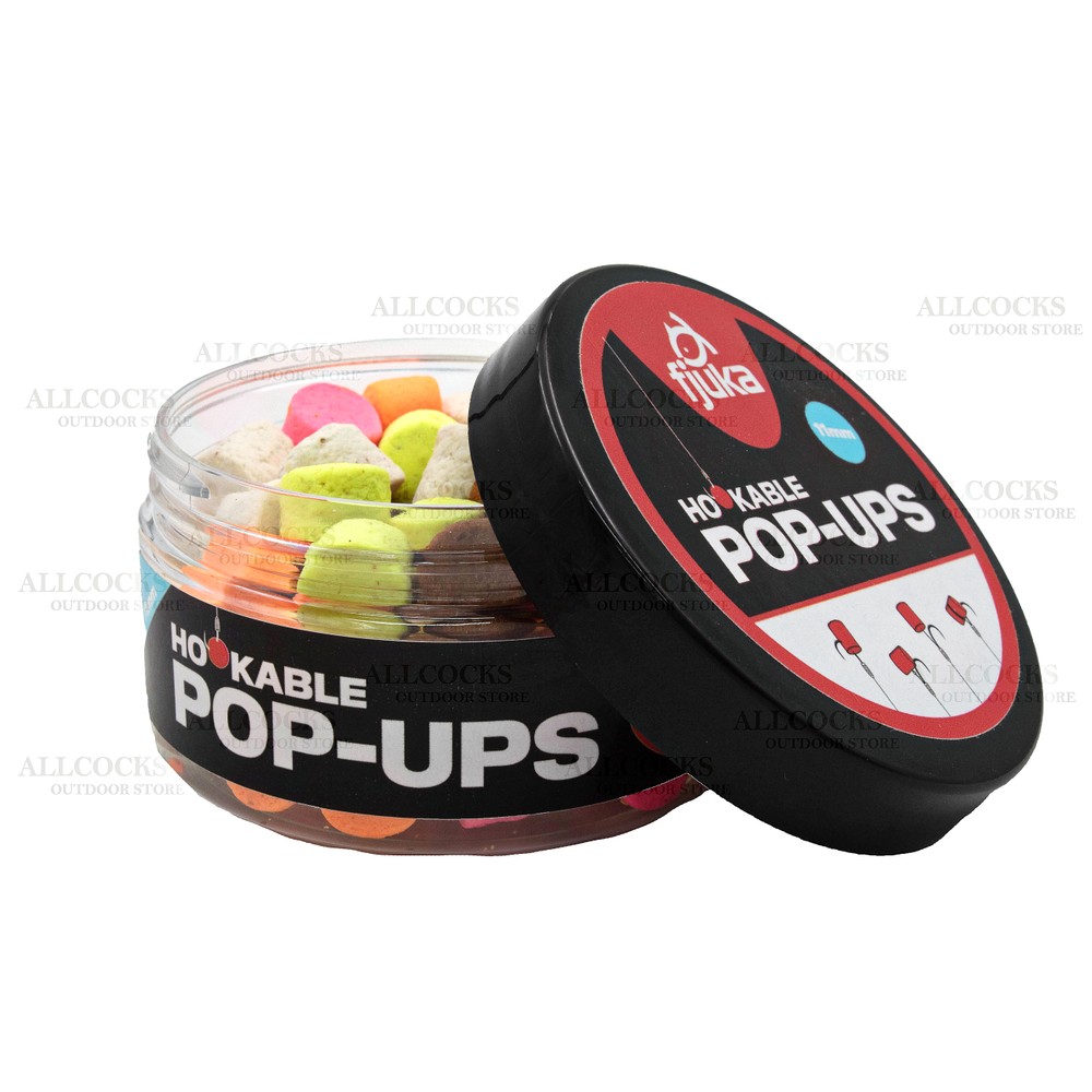 Fjuka Baits Hookable Pop Ups in Assorted