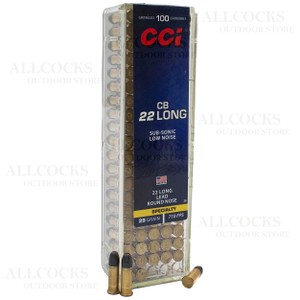 TD CCI .22LR Ammunition - 29gr - CB Long Solid Nose in Lead