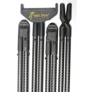 4 Stable Sticks Ultimate Carbon Quad Shooting Sticks