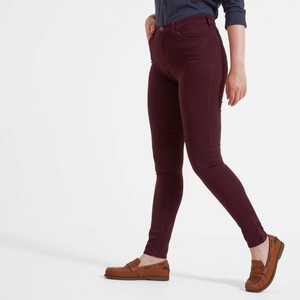 Schoffel Poppy Jean in Deep Plum