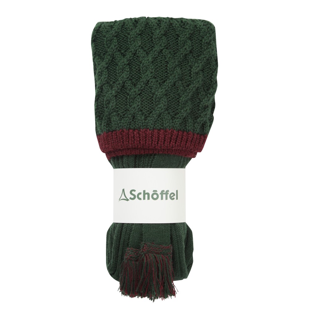 Schoffel Lattice Sock in Evergreen
