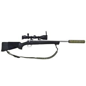 TD Pre-owned Howa 1500 Stainless Sporter Black Hogue Stock Bolt Action ...