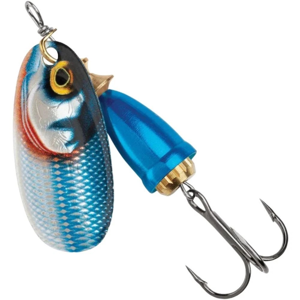 Blue Fox Classic Vibrax Gilded Spinner in Blue Steel