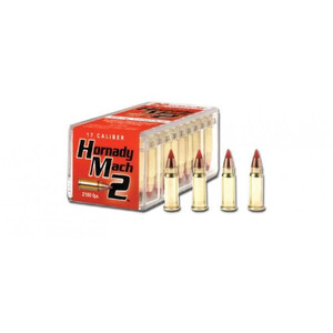 Hornady .17 Mach 2 Ammunition - 17gr - Varmint Express V-Max | Allcocks