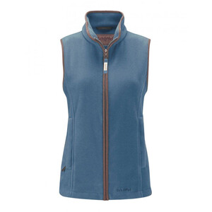 TD Schoffel Lyndon Fleece Gilet in Denim