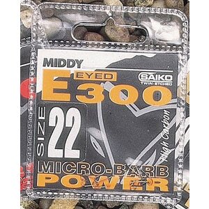 Middy E300 Barbed Hooks in Bronze