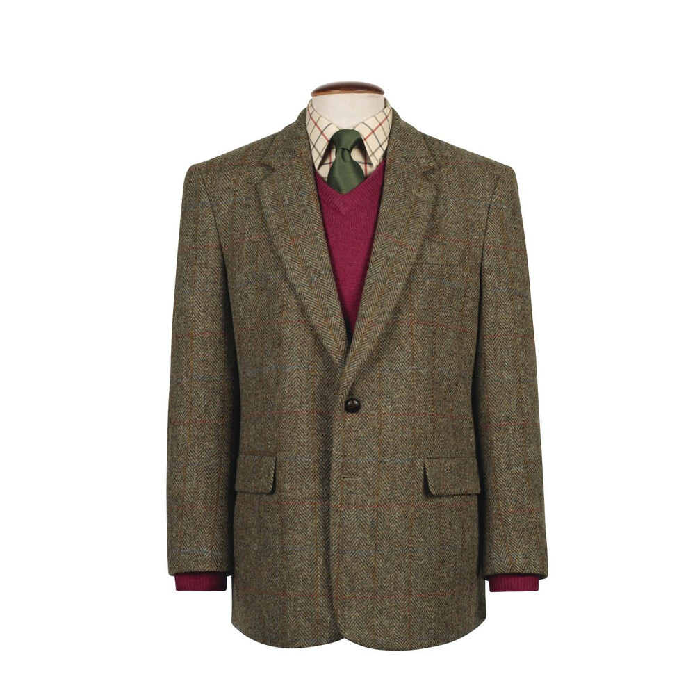 TD Harris Tweed Jacket - TaransayRegular in Multi