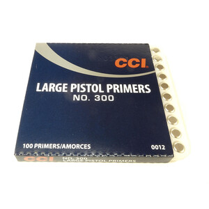 TD CCI Primers - #300 Standard Large Pistol in Black