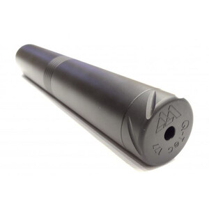 Air Arms Q-Tec Air Rifle Silencer (To Fit 1/2 Inch UNF Male) in Black